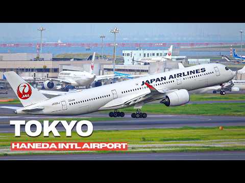 🇯🇵✈️ JAPAN'S BUSIEST AIRPORT! Incredible Plane Spotting at Tokyo Haneda (HND/RJTT)