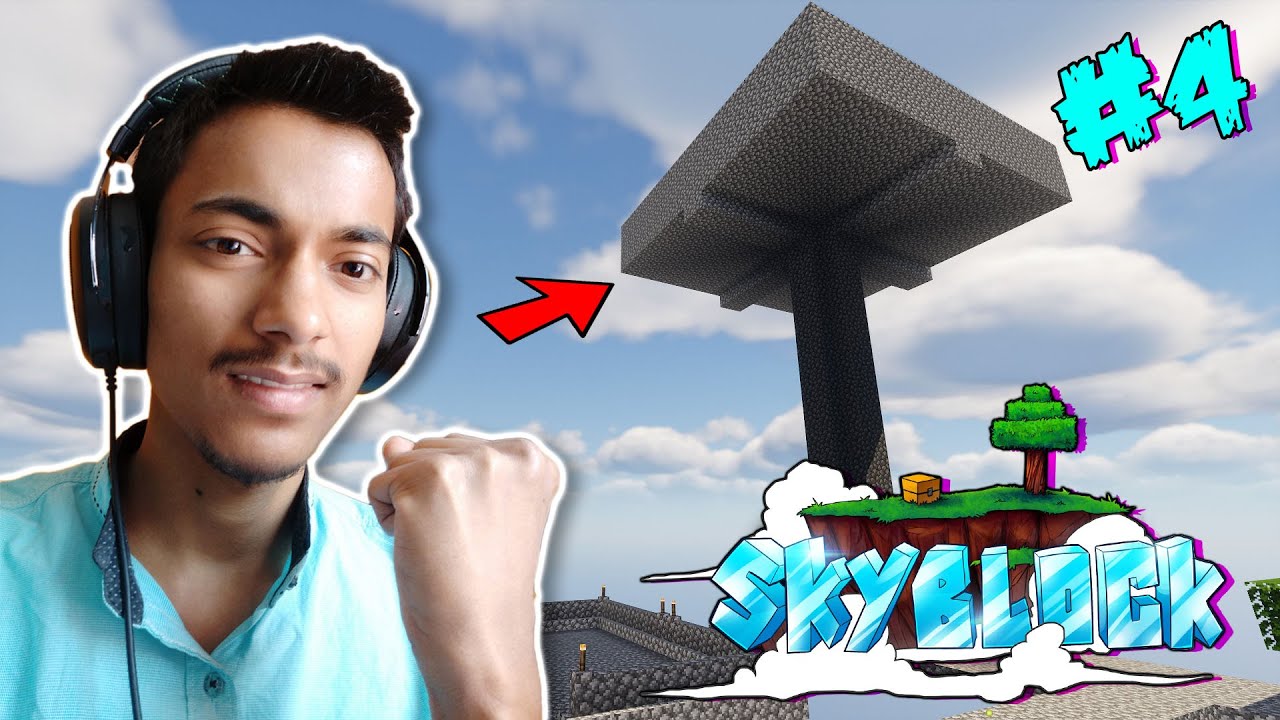 I Created An UNLIMITED XP FARM/MOB GRINDER In Skyblock #4 - YouTube