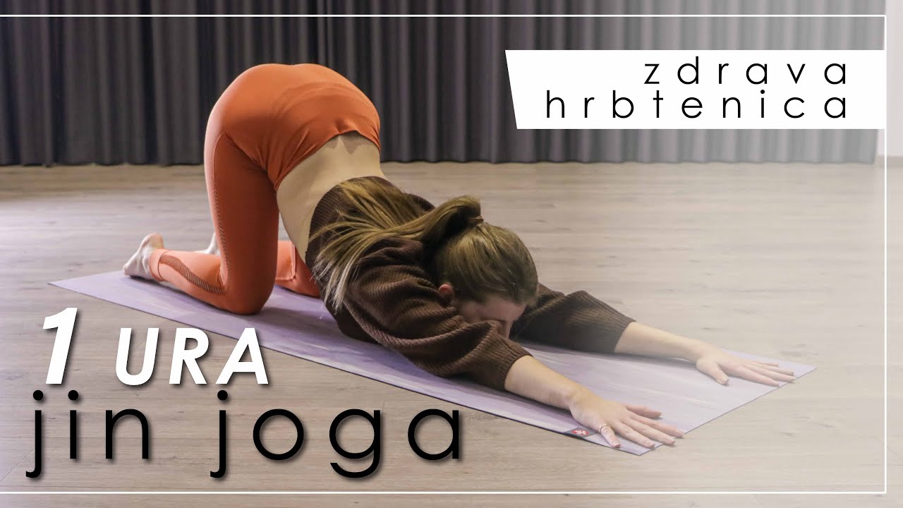 1 ura Jin joga vadbe (Brez glasbe) | Joga za zdravo hrbtenico | Talvi ...
