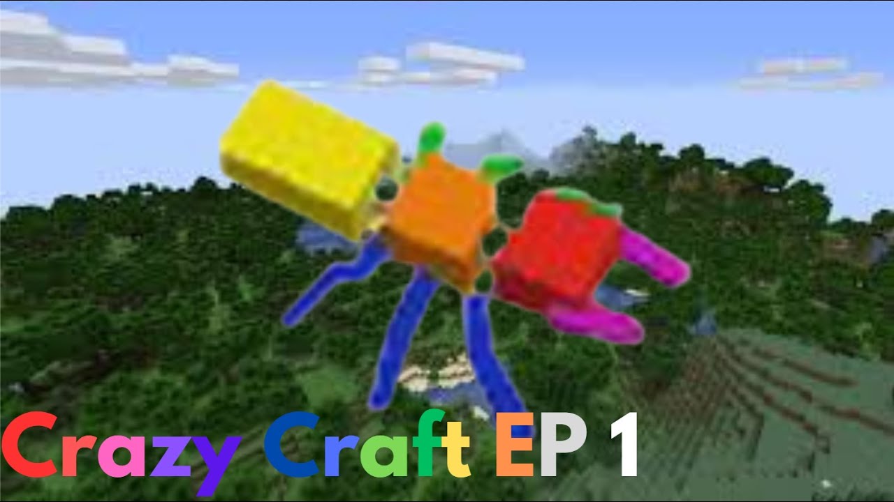 Crazy Craft pt1 (Why the Rainbow Ants) - YouTube