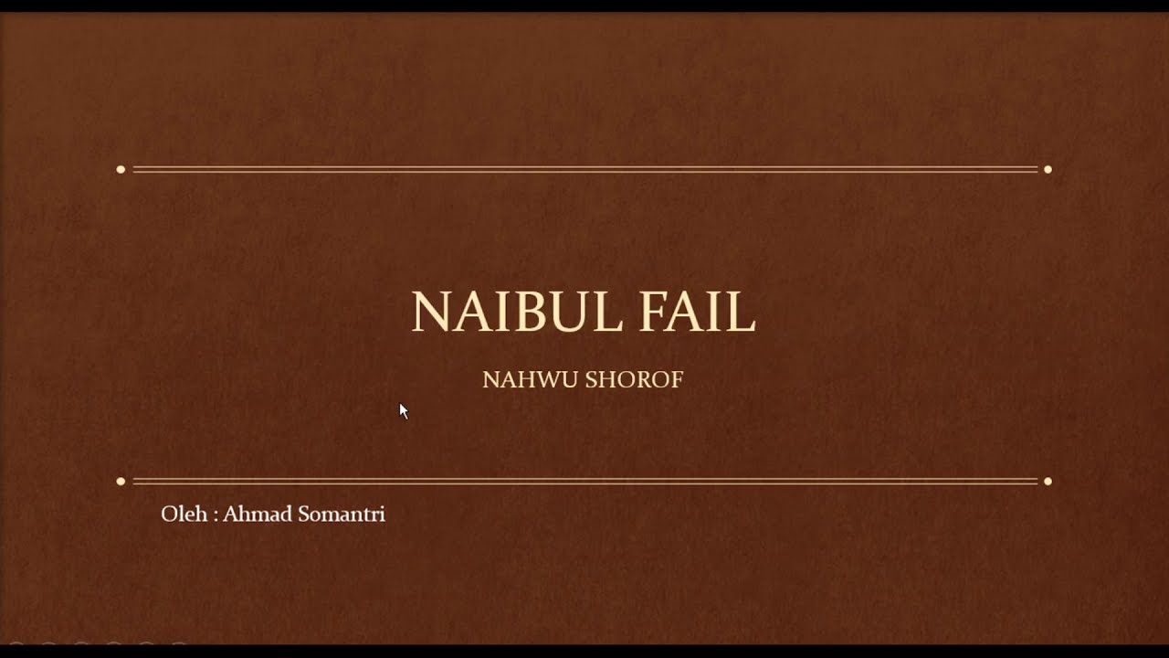 Naibul Fail - YouTube