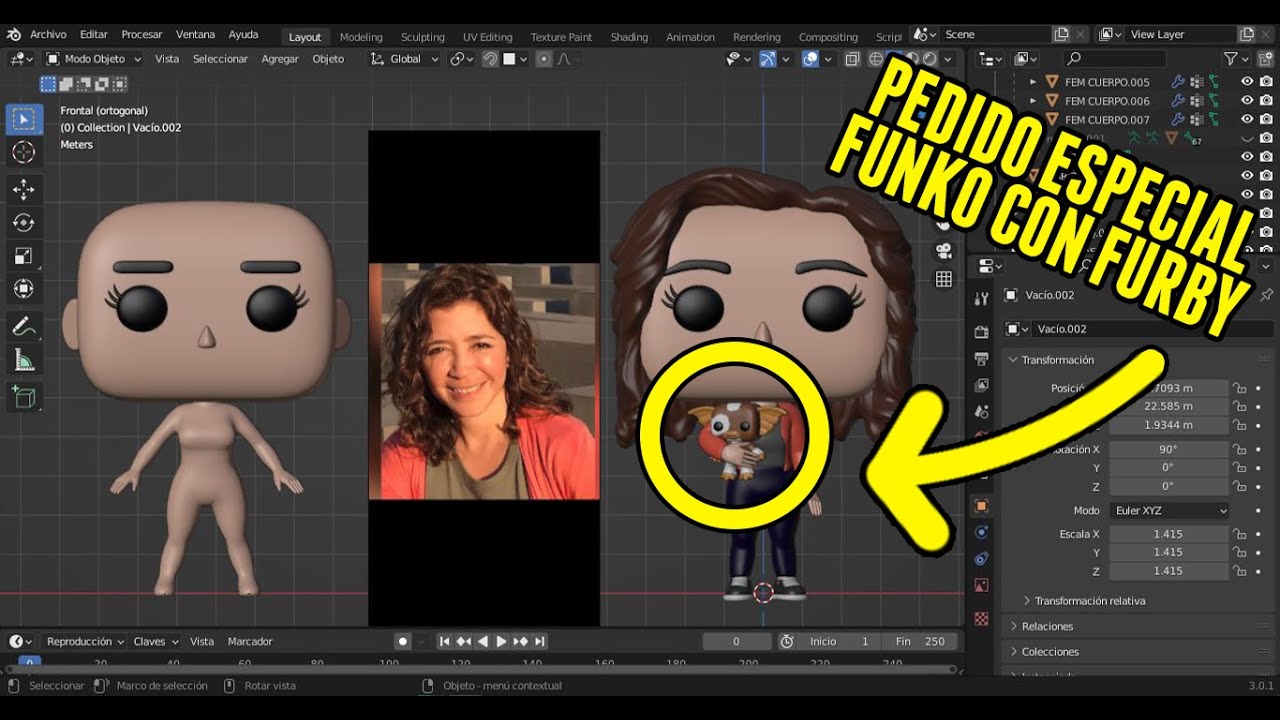 Nuevo pedido de funko pop personalizado con furby - YouTube
