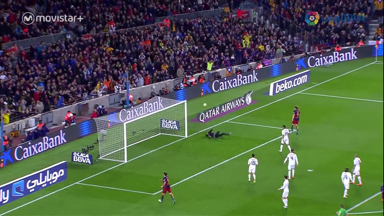Messi vs Keylor Navas - YouTube