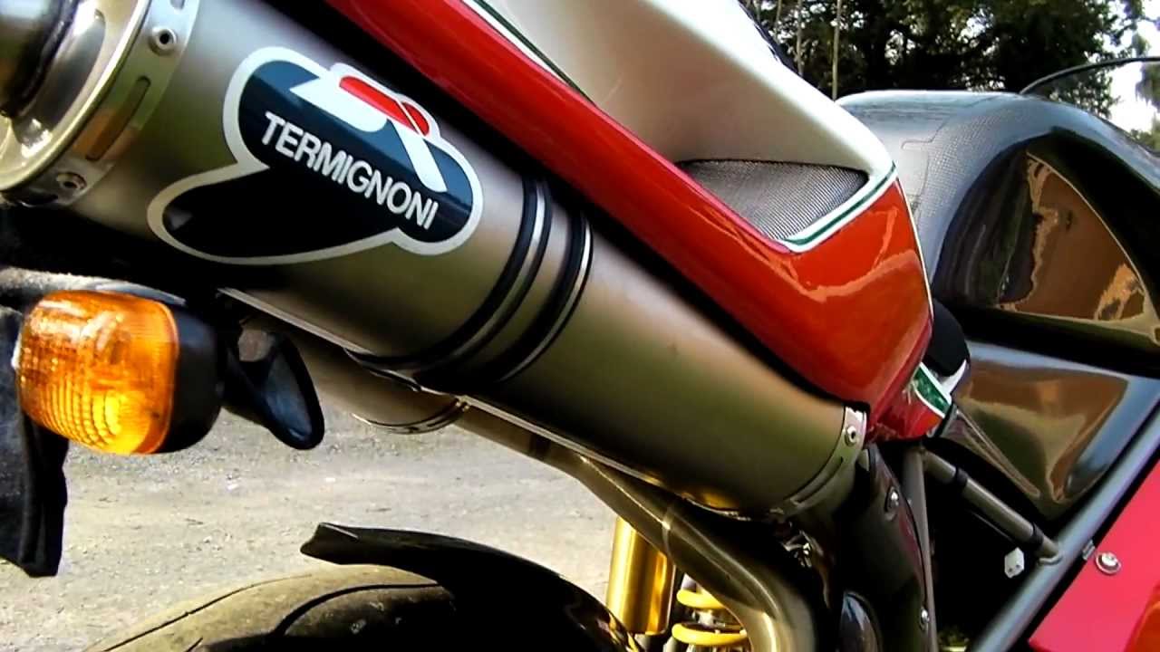 My 2000 DUCATI 996 SPS with Full Termignoni Exhaust + Upgrades - YouTube