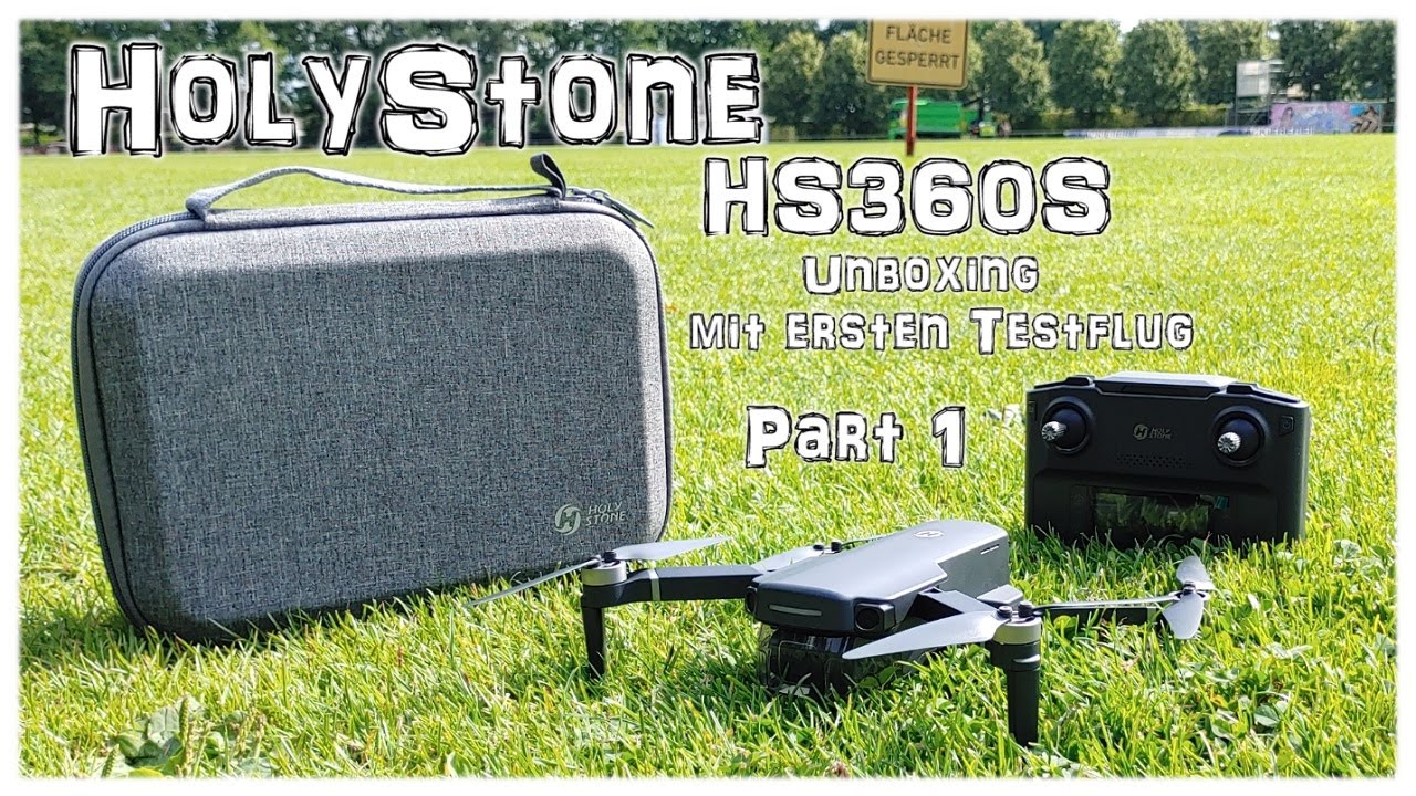 Holy Stone HS360S mit 4K/GPS/unter 249g Für Anfänger! Part 1/? Unboxing ...