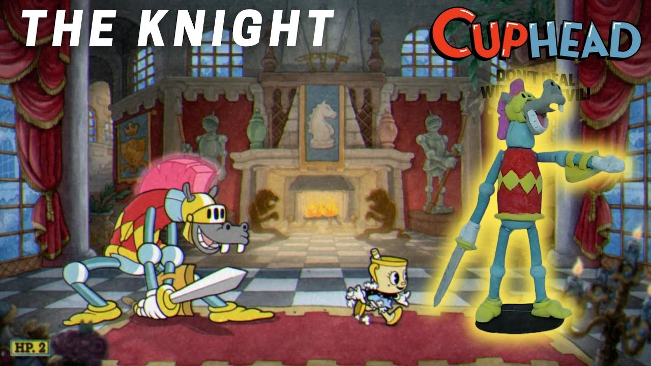 The Knight Clay Sculpture - Cuphead - YouTube