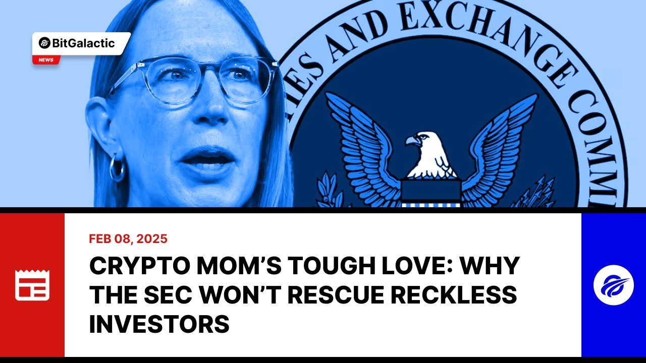 Crypto Mom’s Tough Love: Why the SEC Won’t Rescue Reckless Investors - BitGalactic News - YouTube