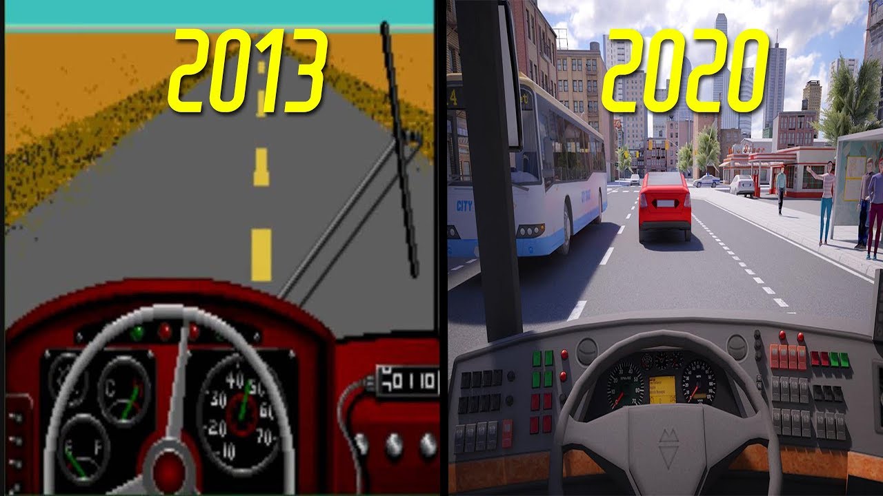 Evolution Of Bus Simulator Android & Ios Games 2013 - 2020 - YouTube