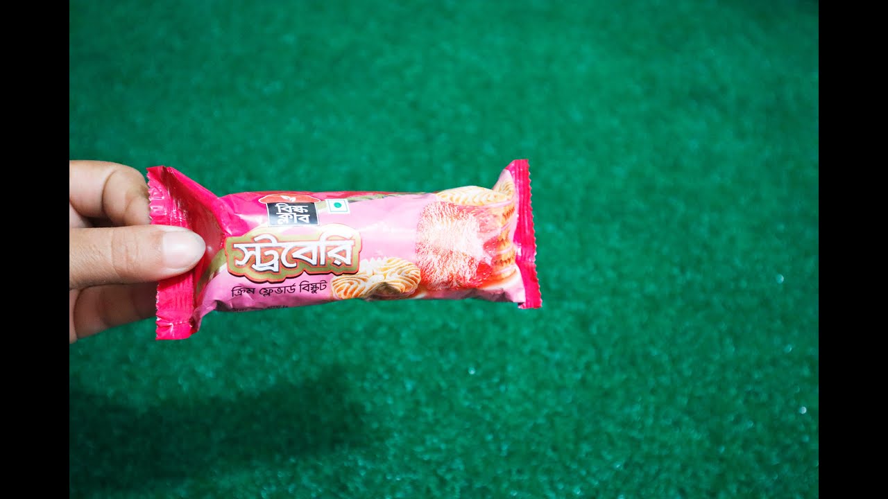 Satisfying video. Lots Of Bisk Club Strawberry cream Biscuits Unboxing ...