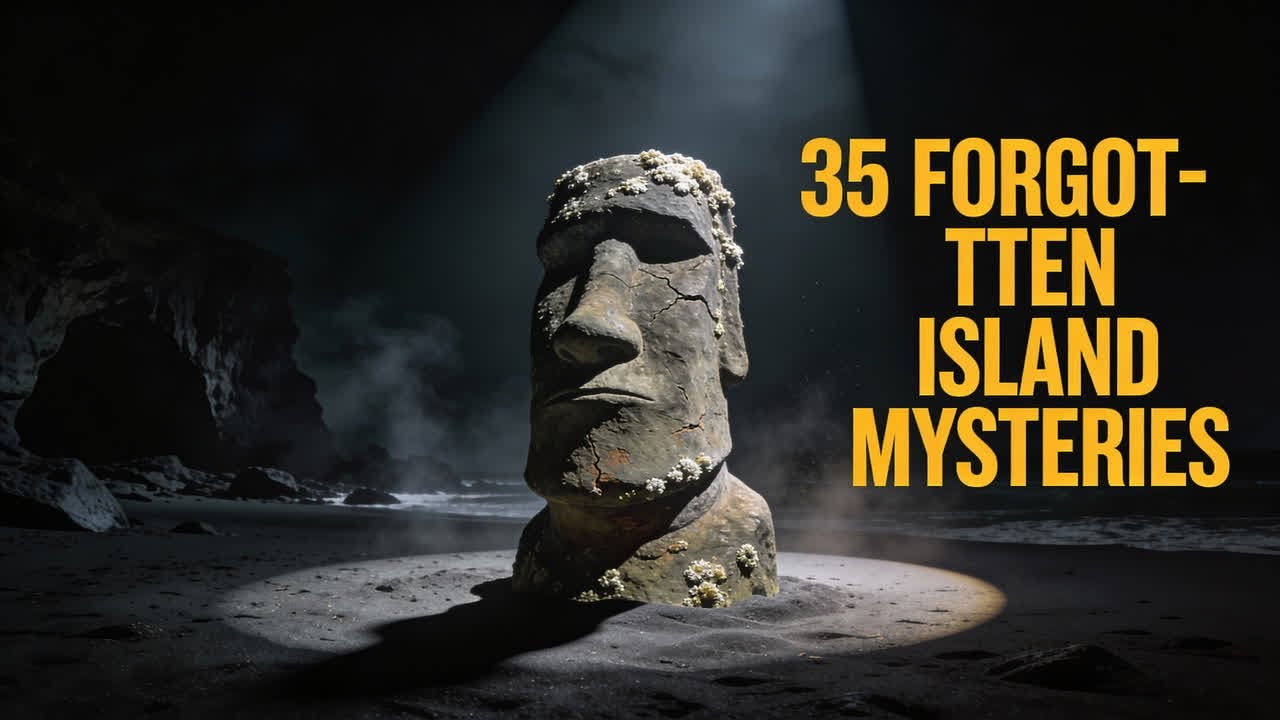 35 Ancient Mysteries of Forgotten Islands - Mapping lost sites in ...