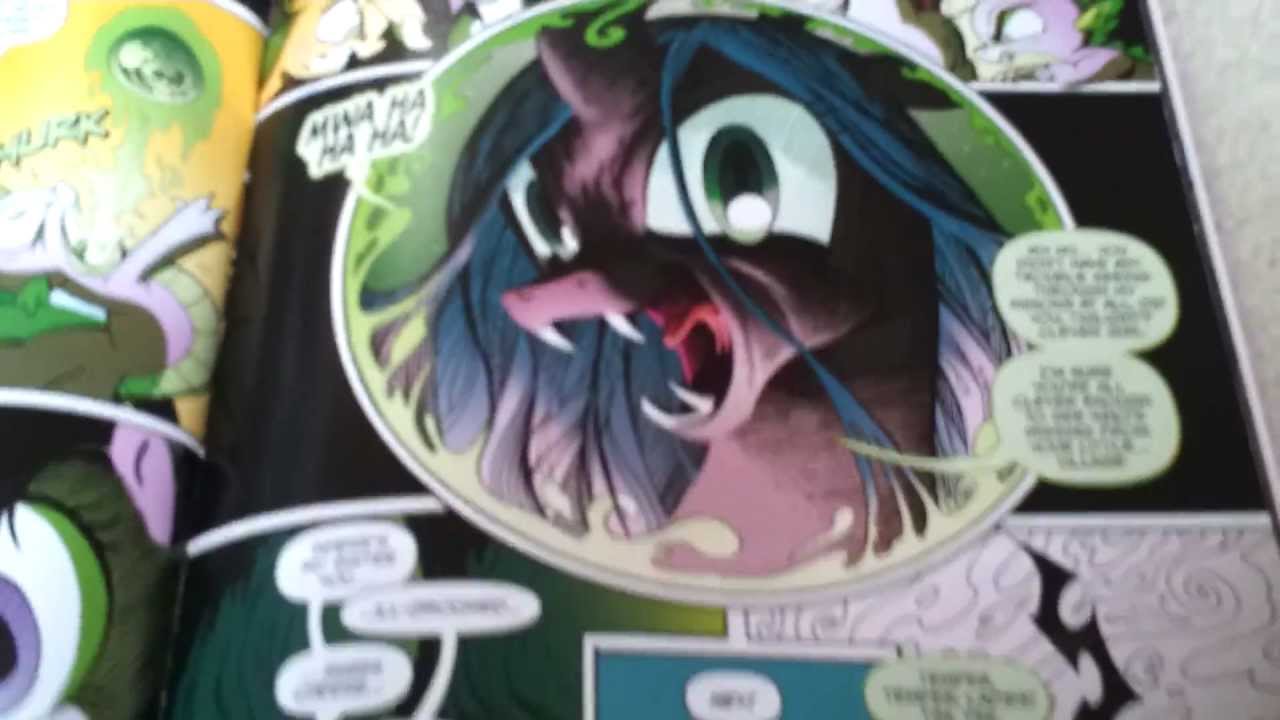 mlp comic book read through - YouTube