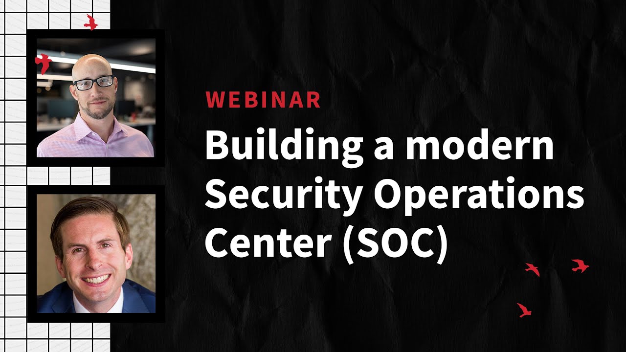 Building a modern security operations center | Red Canary - YouTube