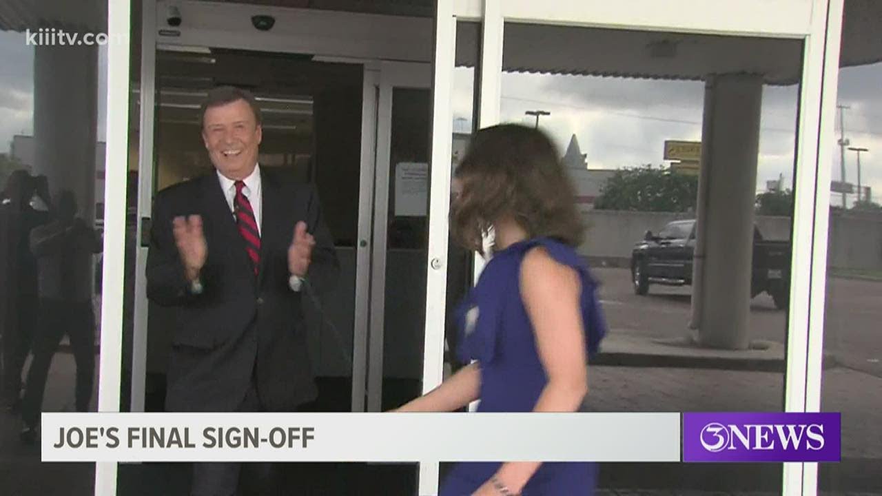 Joe Gazin retires from KIII-TV - YouTube