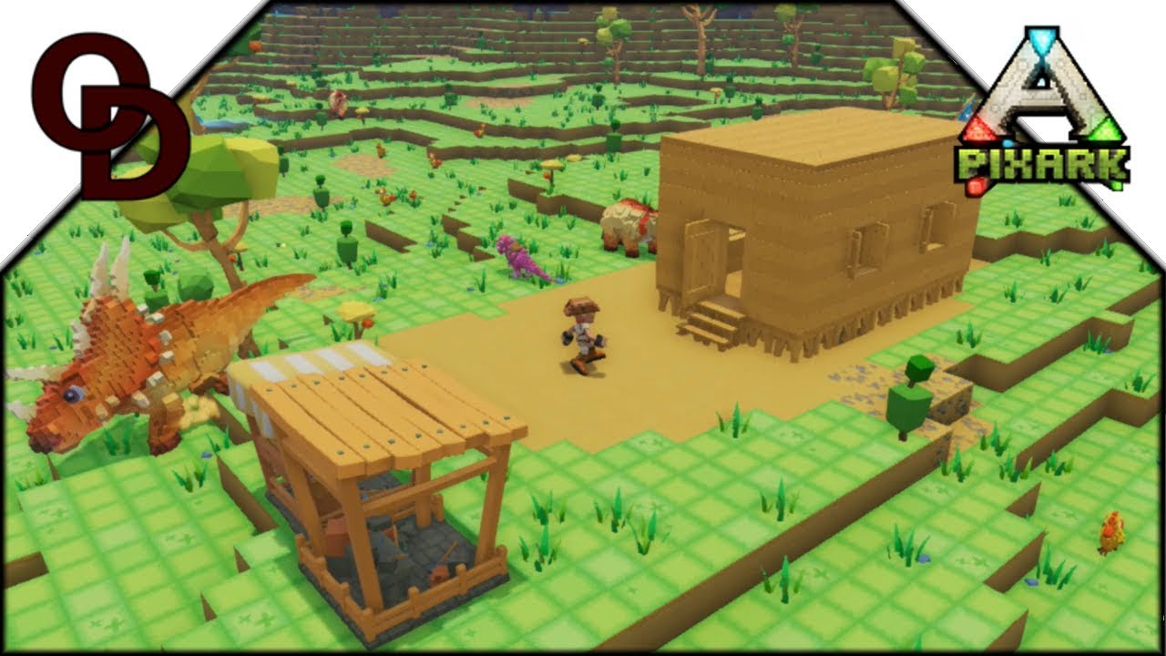 PixARK - Building a Box - E03 - YouTube