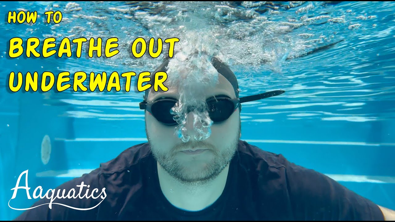 Learn to swim - How to breathe out underwater & putting your face in as ...