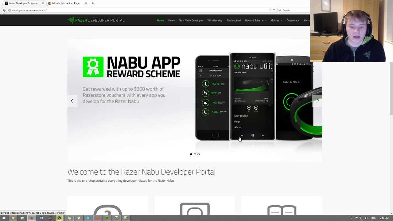 Razer Nabu Development for Android - Getting Started - YouTube