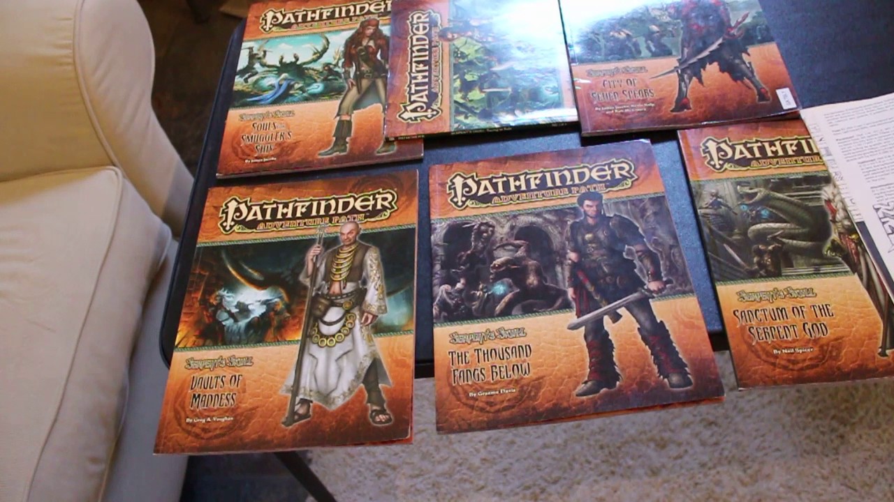 Pathfinder Adventure Path- Serpent Skull SPOILERS! - YouTube