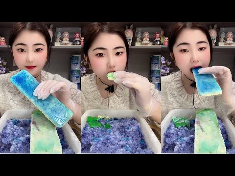 TING TING / ASMR ICE EATING / ASMR MUKBANG ICE EATING SOUNDS FROM THE ...