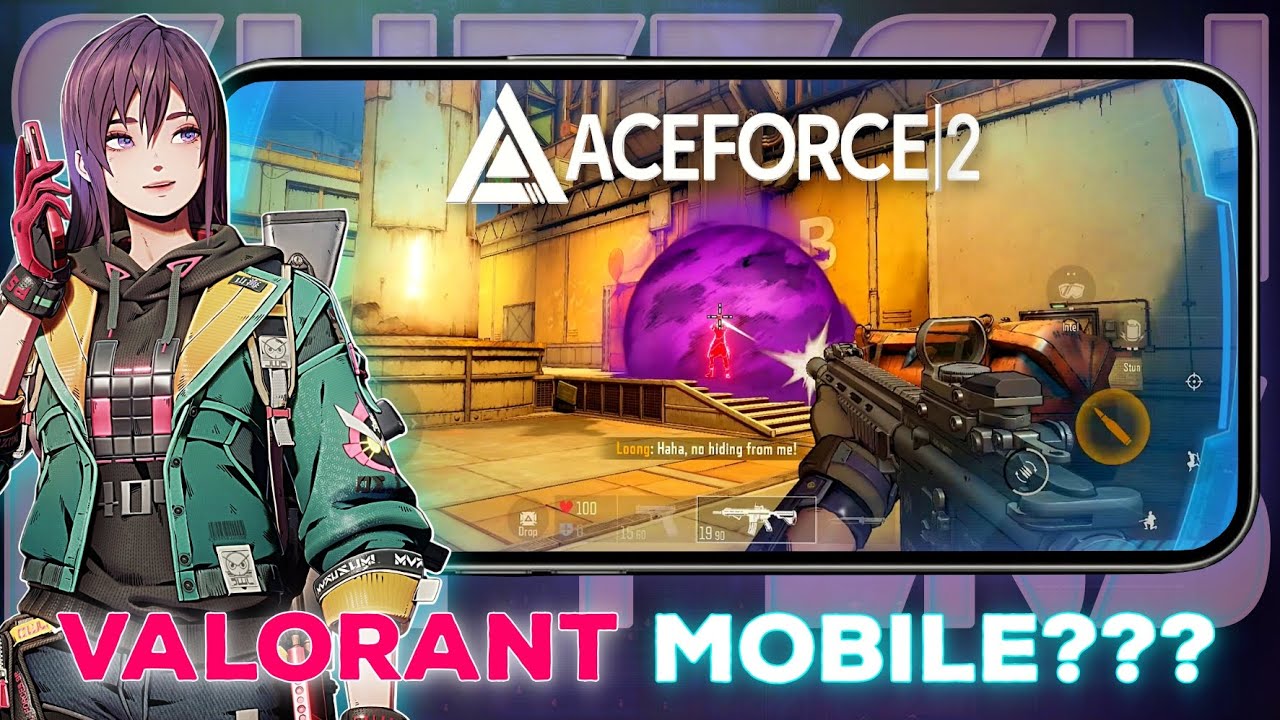 ACE FORCE 2 - NEW MOBILE FPS SHOOTER BY TENCENT (VALORANT MOBILE???) - YouTube