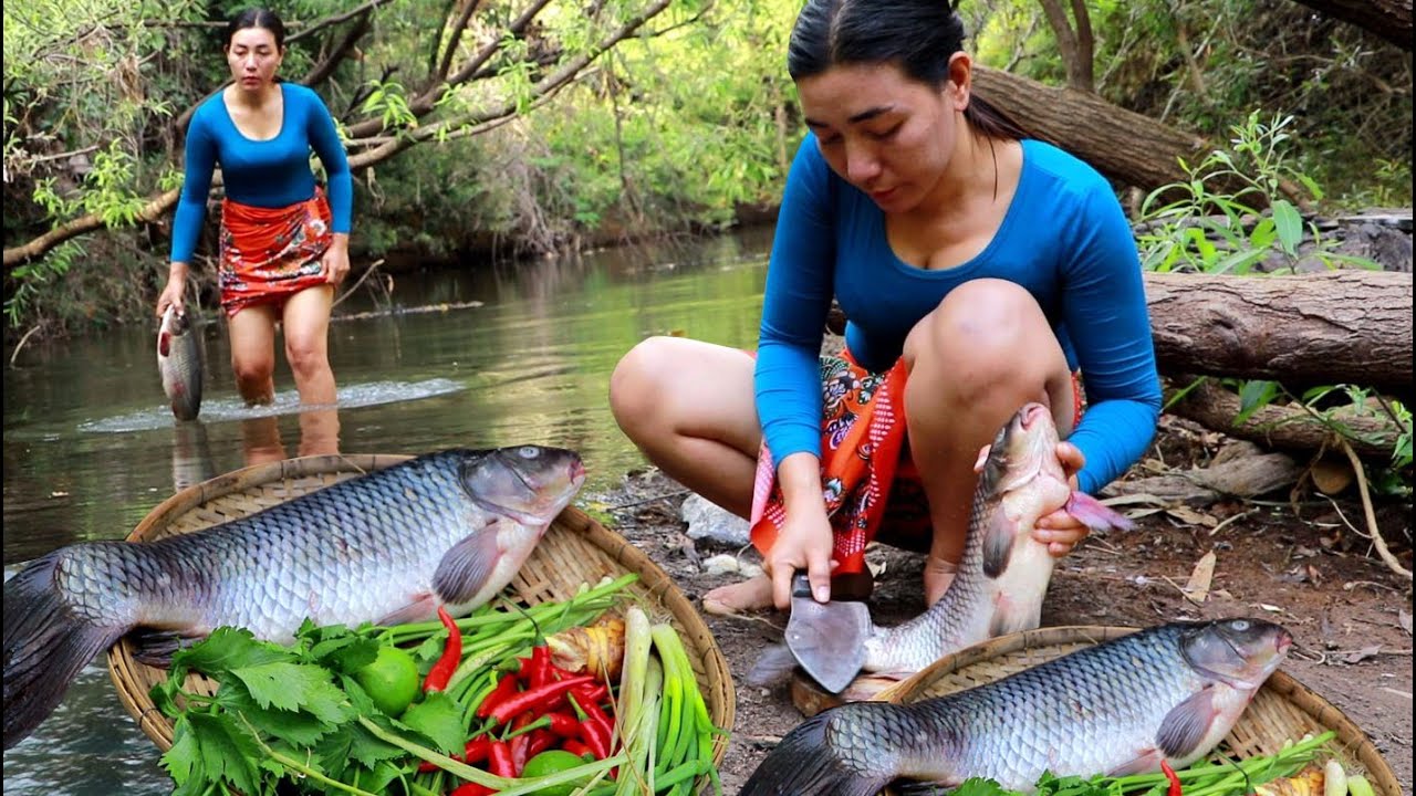 Tasty delicious Cooking big fish soup recipe –Amazing videos - YouTube
