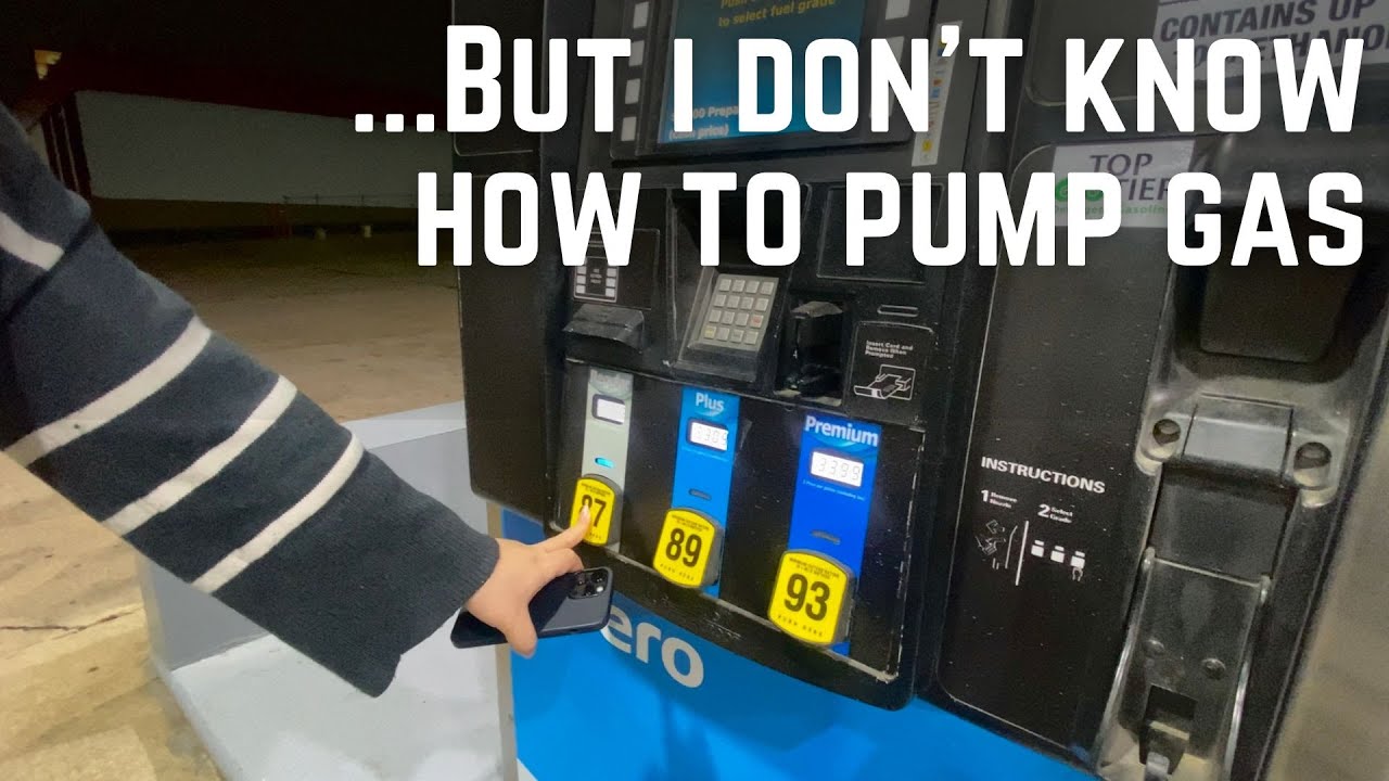 Pumping Gas for the first time in the US - YouTube