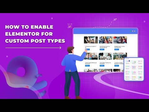 How to Enable Elementor for Custom Post Types - YouTube