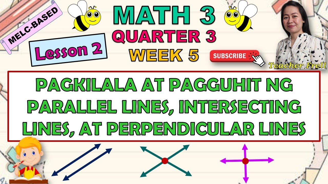 MATH 3 || QUARTER 3 WEEK 5 | LESSON 2 | PAGKILALA NG PARALLEL ...