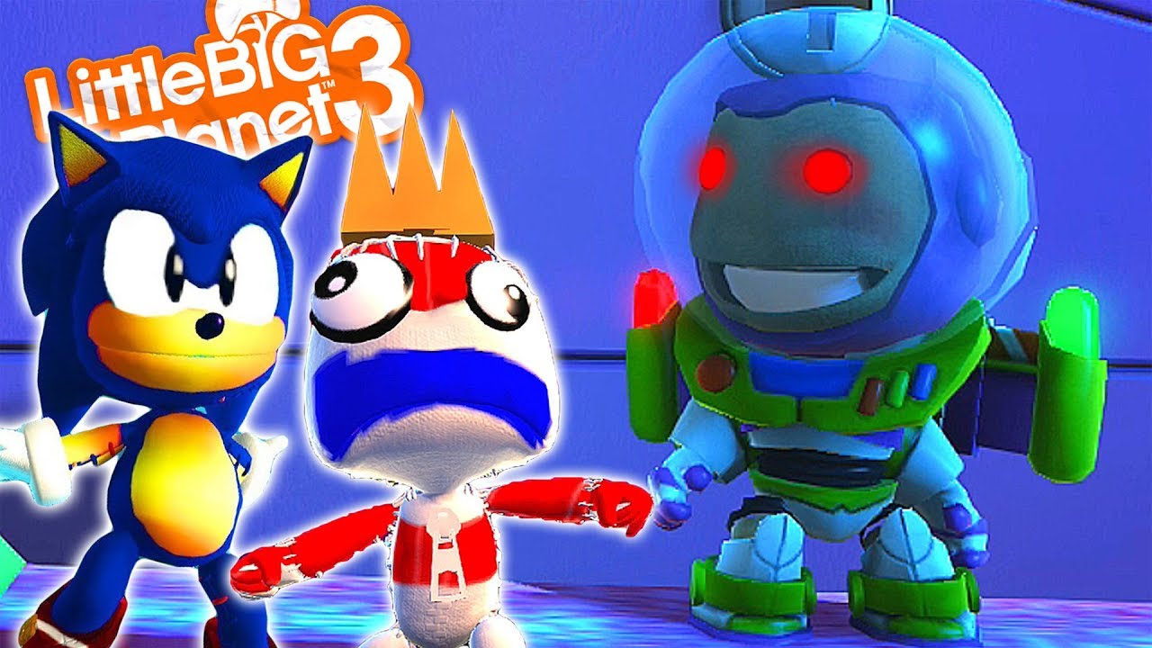 TOY STORY 4 FORKY & SONIC THE HEDGEHOG | LittleBIGPlanet 3 - YouTube