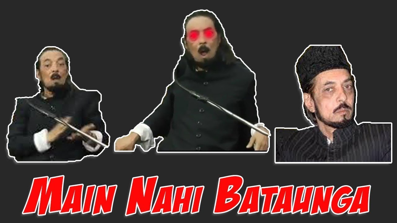 Main Nahi Bataunga | Ft. Laddan Jaffery | Funny dance and song - YouTube