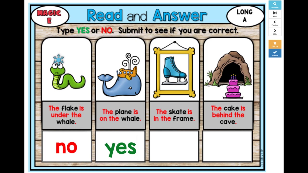 read and answer example - YouTube