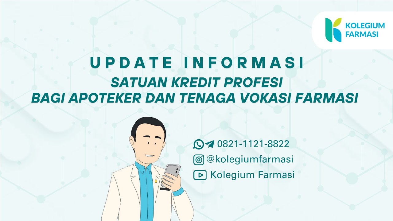 Update Informasi SKP Apoteker dan Tenaga Vokasi Farmasi - YouTube