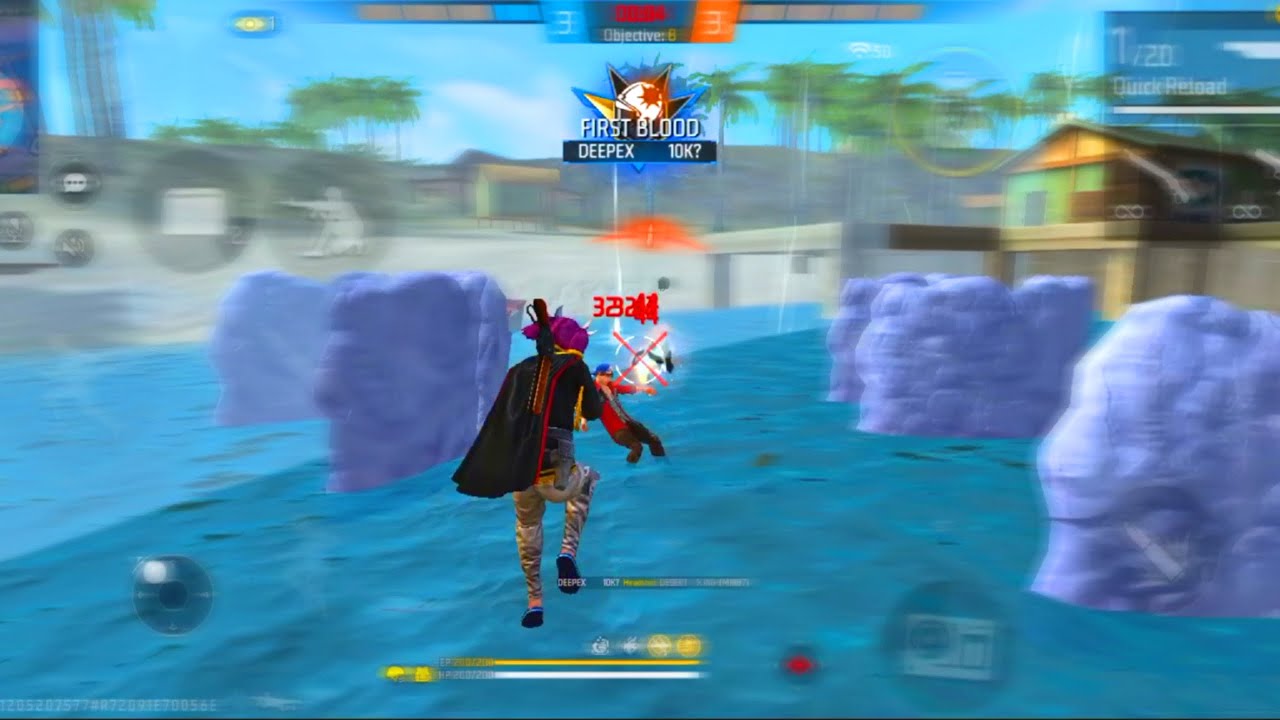 Accuracy 🎯+ Freestyle👾 = DEEPEX FF 💫 @NonstopGaming_ - YouTube