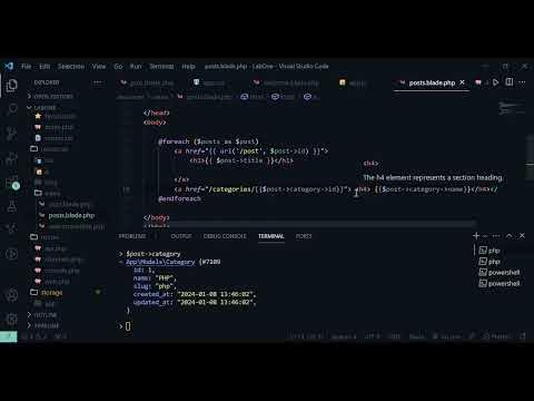 Laravel Lab :Mass Assignment , Eloquent Relationship .Part 2 - YouTube