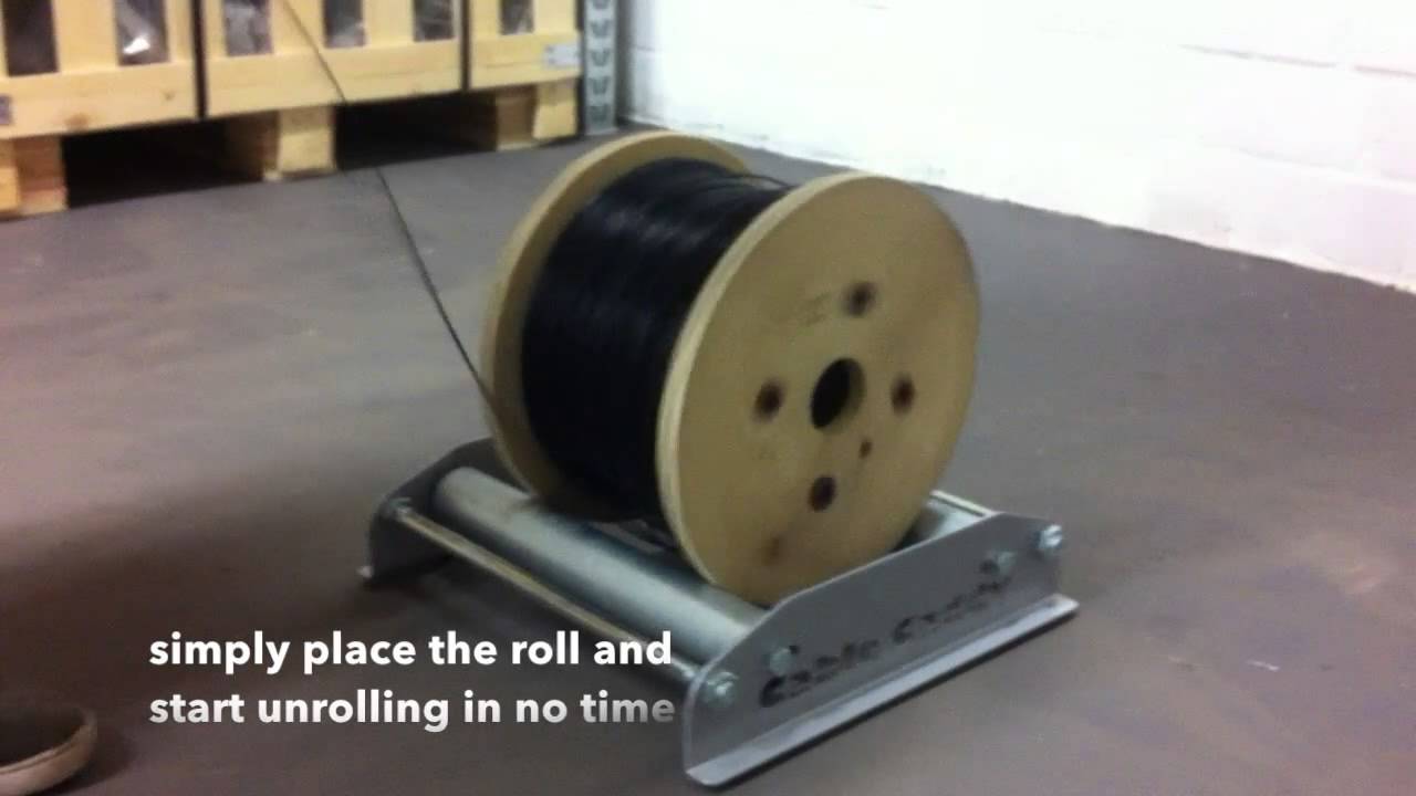 Kabelabroller Cable Caddy von F'Air West - YouTube