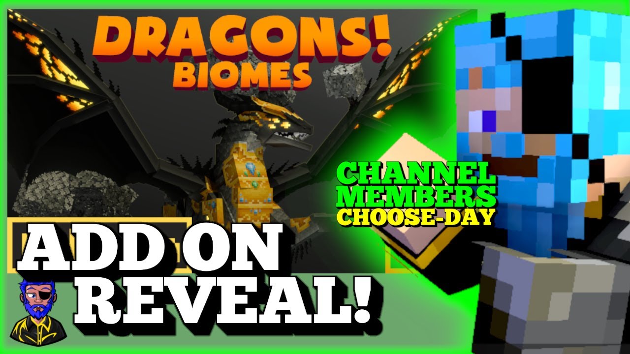 Dragons! Biomes Add On ¦ Daz Man's Add On Reveal ¦ Minecraft Bedrock ...
