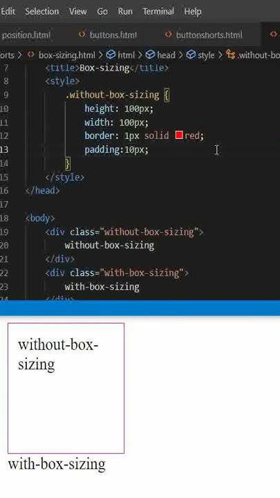 box-sizing in CSS, Web development for beginners #css3 #html5 # ...
