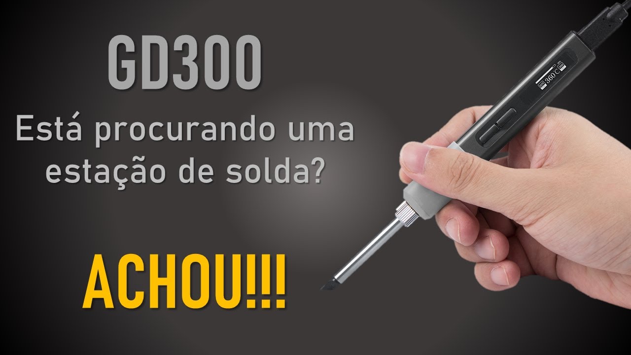 GVDA GD300 uma estação de solda acima da média - YouTube