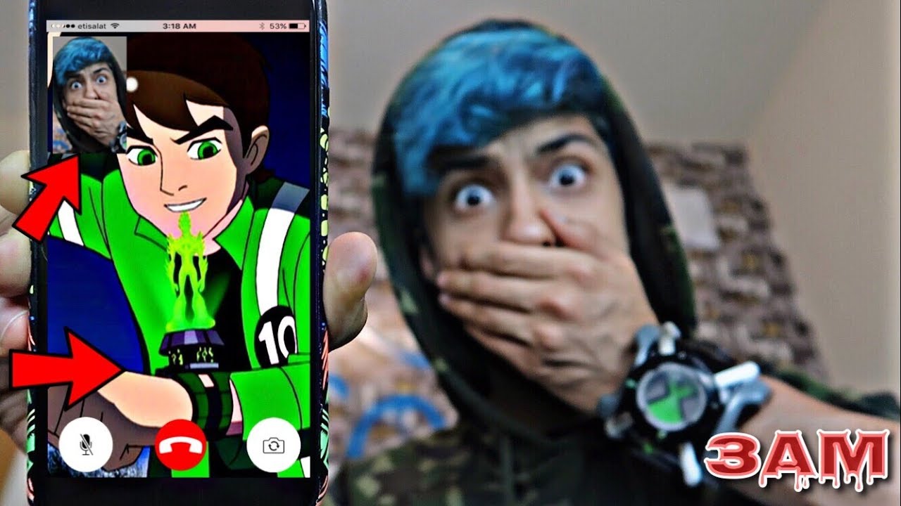 DO NOT FACETIME BEN 10 AT 3AM!! *OMG HE CAME TO MY HOUSE* - YouTube
