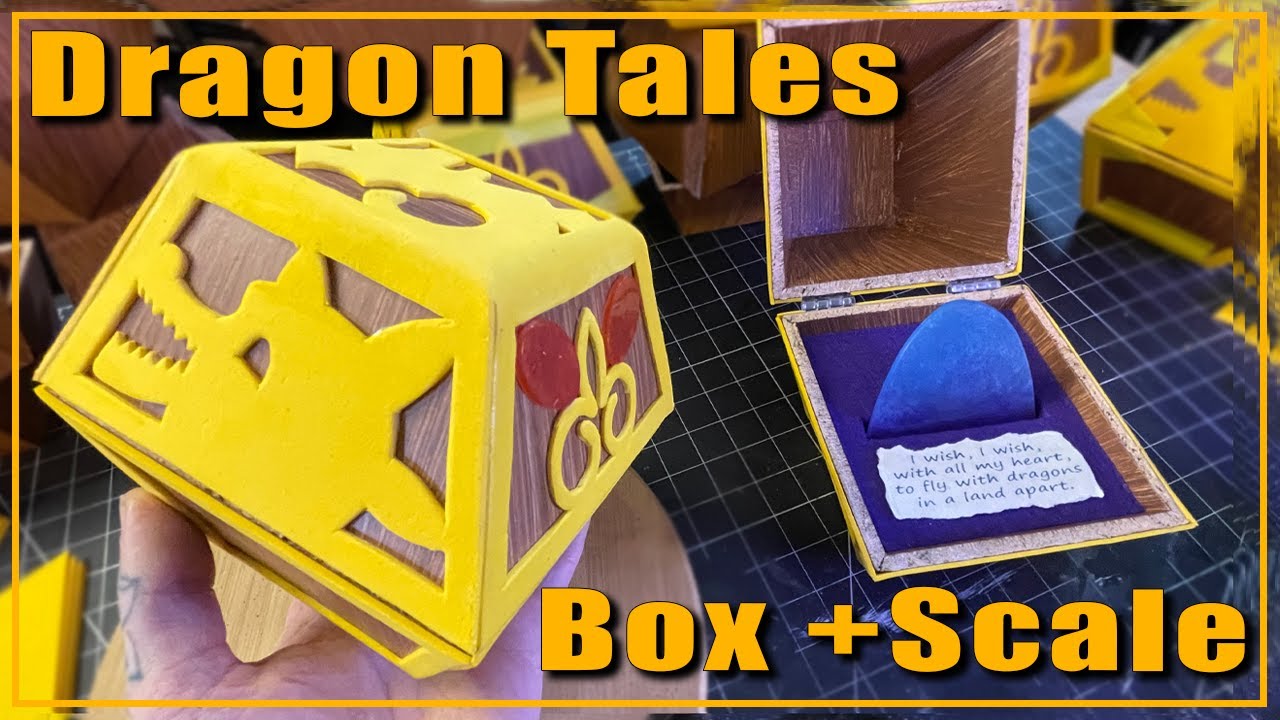 I made the Dragon Tales box w/ scale. - YouTube