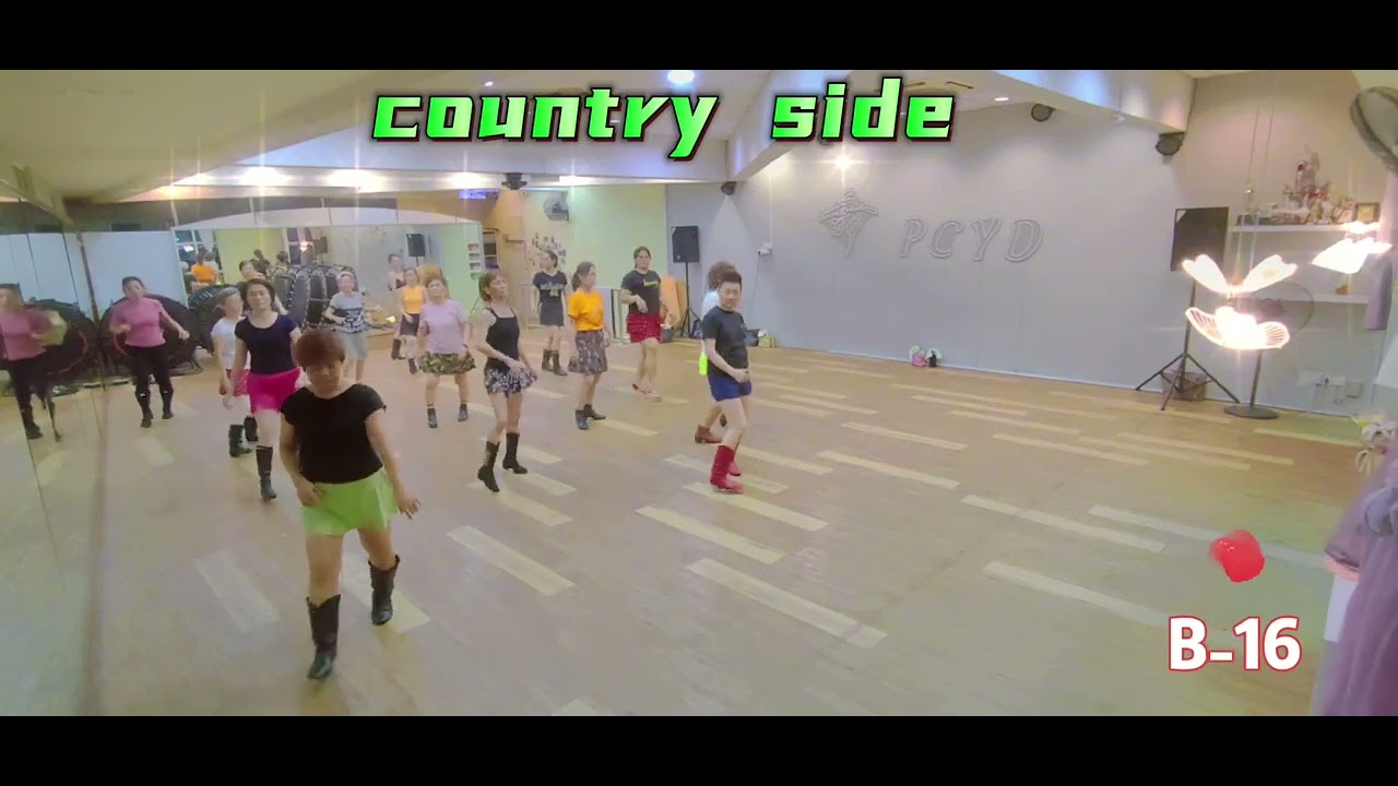 COUNTRY SIDE LINE DANCE - YouTube