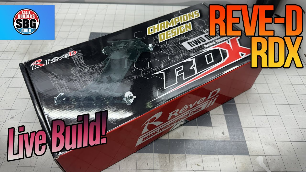 Reve-D RDX Drift Chassis Build - LIVE! - YouTube