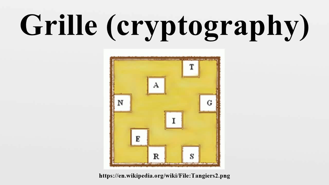 Grille (cryptography) - YouTube