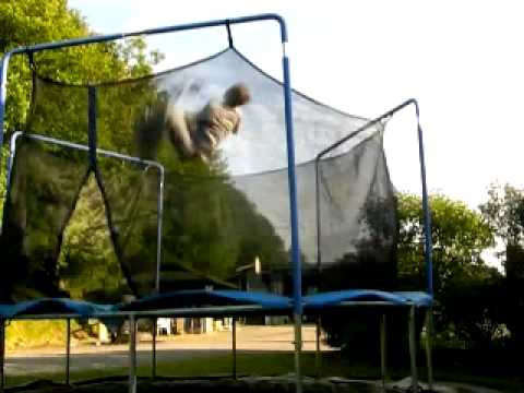 Trampoline bike best tricks - YouTube