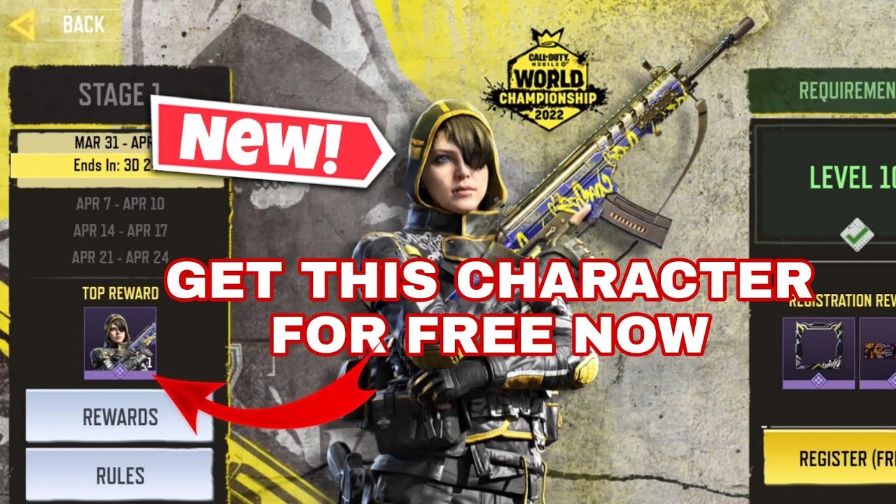 How to Get FREE Zero - Main Event in COD Mobile - YouTube