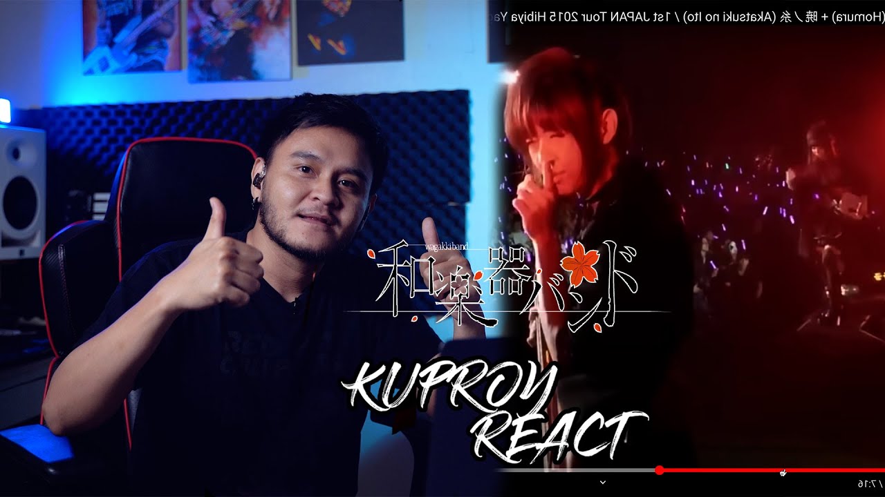 Wagakki Band - 焔 (Homura) + 暁ノ糸 (Akatsuki no Ito) / 1st JAPAN Tour 2015 | React 76 - YouTube