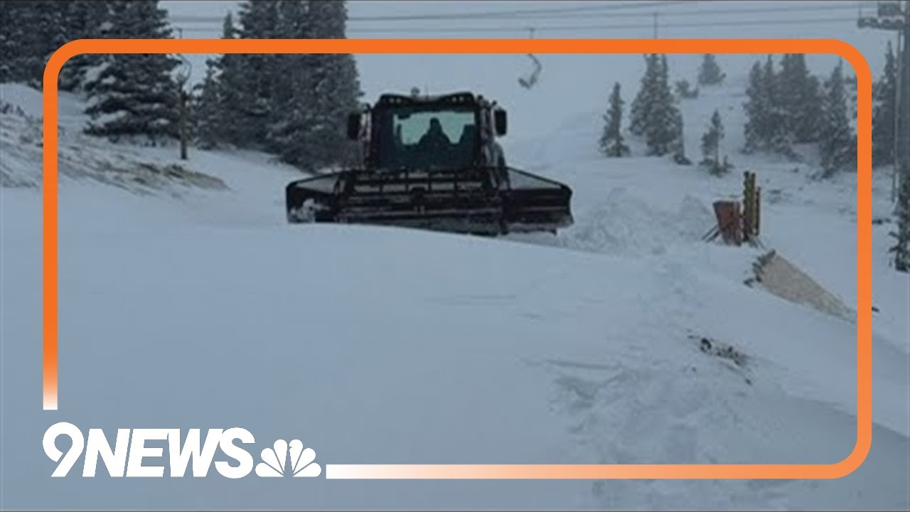 Monarch Mountain using 'snow farming' technique - YouTube