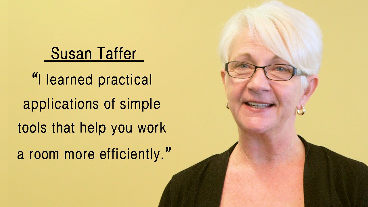 "Taste of Training" with Susan Taffer - YouTube