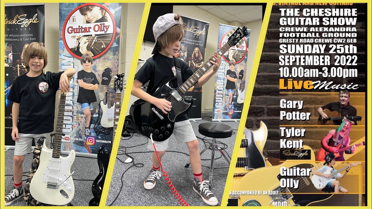 Olly plays live @ Guitar show/Mojo Cheshire Show Crewe/New songs/ New ...