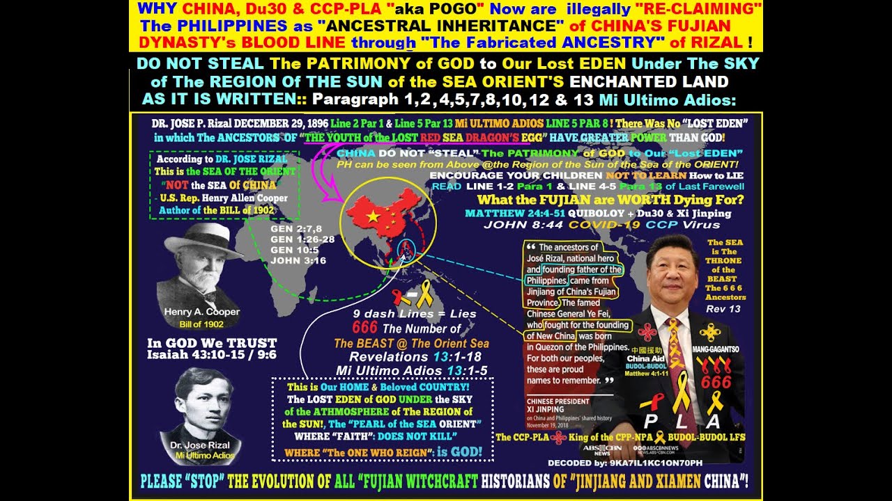 CHINA used CCP/CPP=PLA/NPA/NDF +LFS League of Fujian Scammers STEALING ...