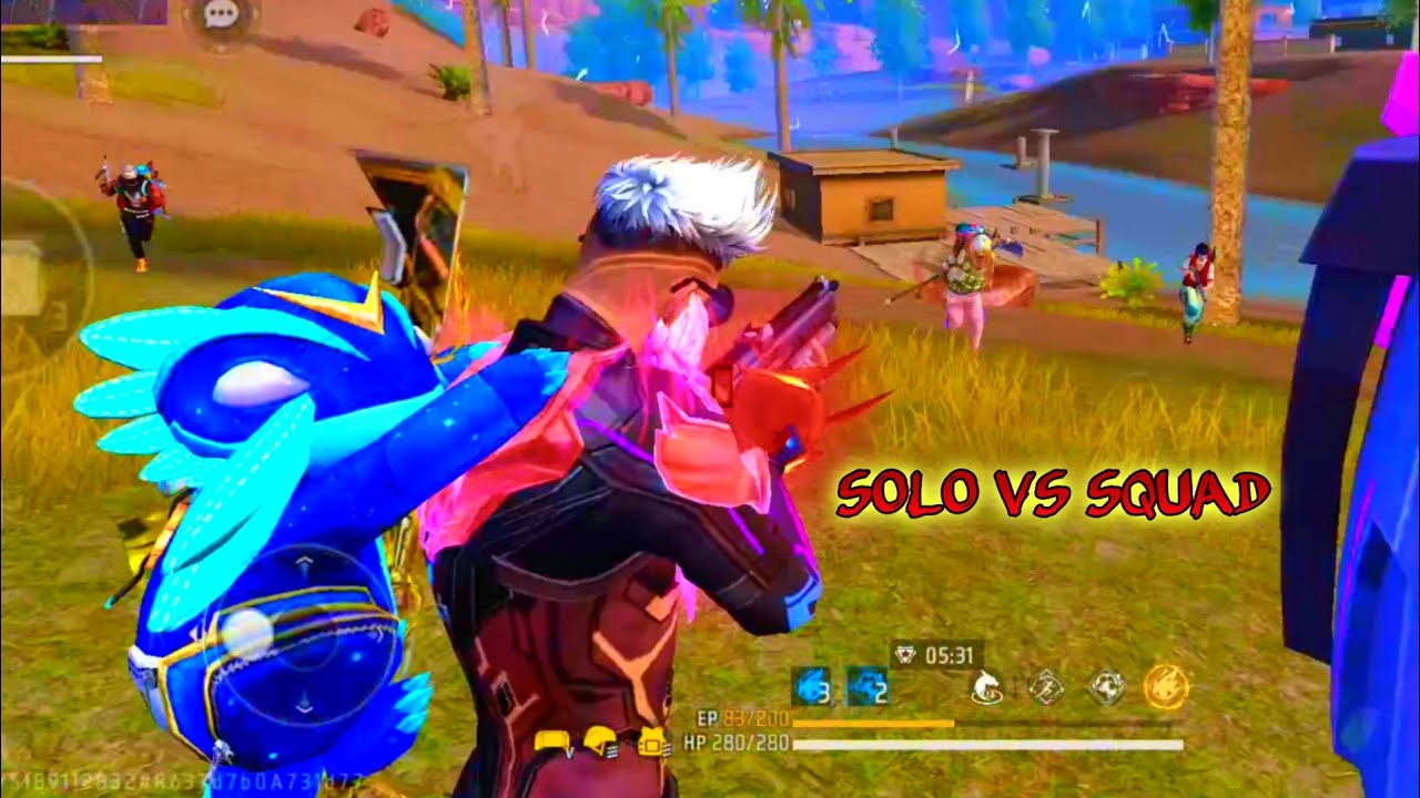 SOLO VS SQUAD MOBILE GAMEPLAY || KALAHARI MAP SOLO VS SQUAD GAMEPLAY # ...